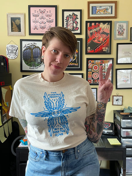 Biblically Accurate Horrors Tee Shirt – KWT Designs