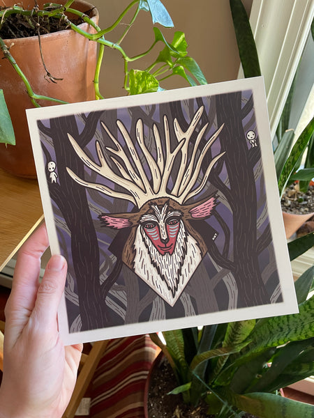 Princess Mononoke Print – KWT Designs