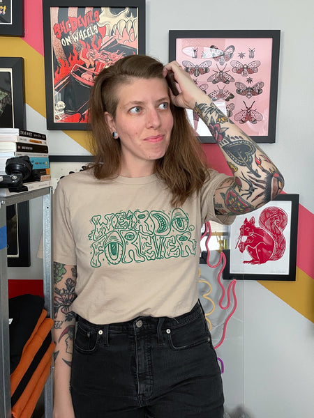 Weirdo Forever Tee Shirt – KWT Designs