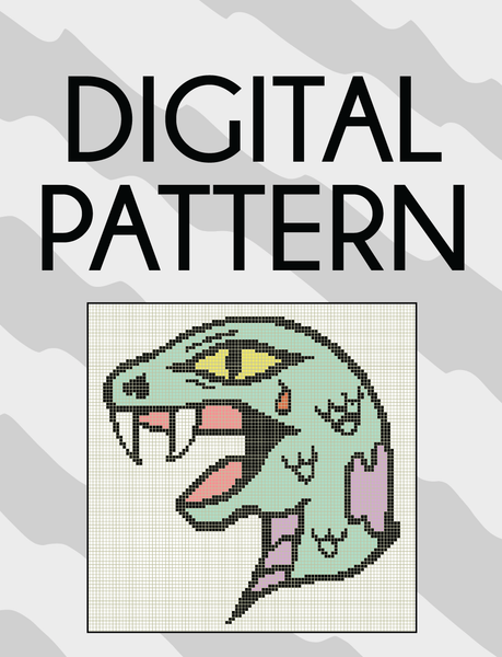 Snake Head Pattern – KWT Designs
